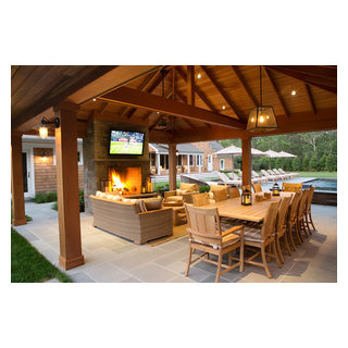 Luxury Outdoor Sports Bar - Modern - Patio - New York | Houzz