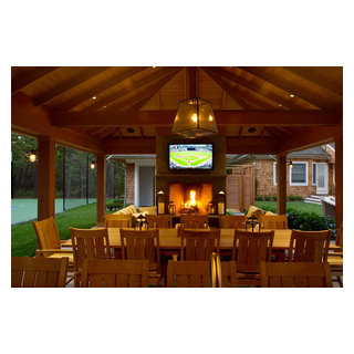 Luxury Outdoor Sports Bar - Modern - Patio - New York | Houzz