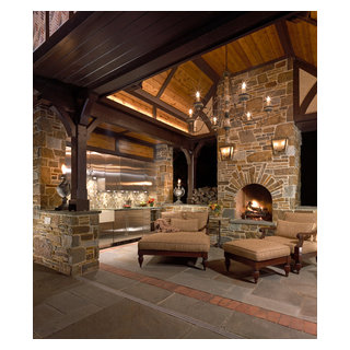 Main Line Pool House - Traditional - Patio - Philadelphia - by Lori ...