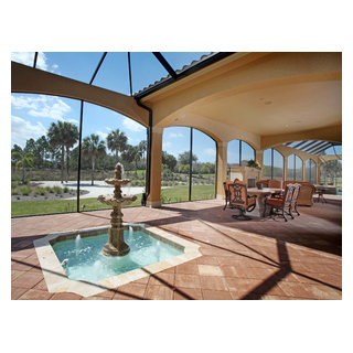 Mediterranean Golf Course Home - Mediterranean - Patio - Miami - by ...