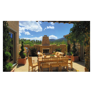 Mediterranean Stone Wall - Mediterranean - Patio - San Diego - by ...