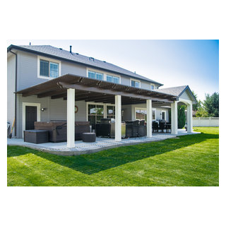Meridian Pergola - Contemporary - Patio - Boise - by ShadeWorks, Inc ...