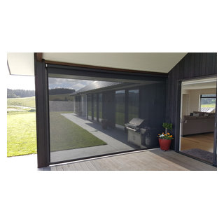 Mesh Outdoor Screens - Modern - Patio - Auckland - von Sunshade | Houzz