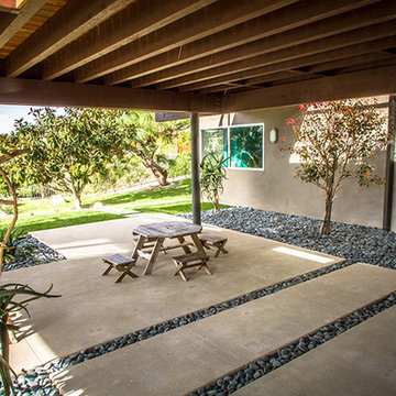 Mexican Beach Pebble Concrete - Photos & Ideas | Houzz