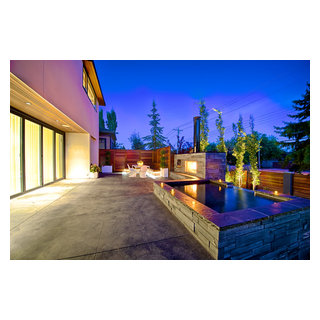 Modern Marvel - Modern - Patio - Calgary - by VisionScapes | Houzz