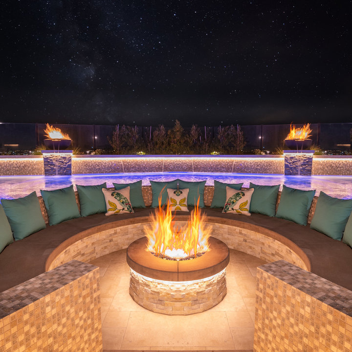 Sunken Pool Bar - Photos & Ideas | Houzz