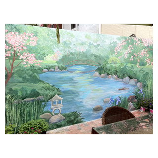 Murals and Accent Walls - Traditional - Patio - DC Metro - by Murals By ...