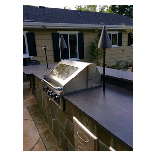 Neolith BBQ - Modern - Patio - San Francisco - by Garden Lights ...