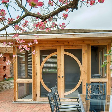 75 Mid-Century Modern Outdoor with a Gazebo Ideas You'll Love - June ...