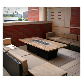 Newport Fire Pit Tables - Traditional - Patio - Los Angeles - by Cooke ...