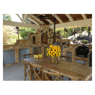 Niches and Cooking. - Rustic - Patio - San Francisco - by Franciscan ...