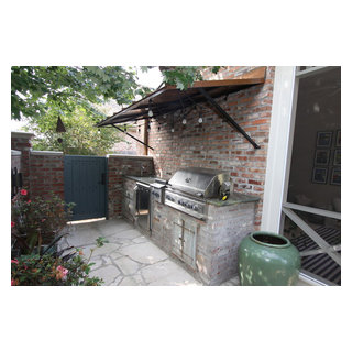 Oak Alley Enclosed Patio - Rustic - Patio - New Orleans - by Jackson ...