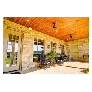 Oklahoma Hickory Chop - Rustic - Patio - Austin - by All Natural Stone ...