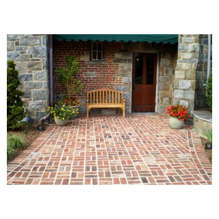 Old World Brick Entrance Patio - Craftsman - Patio - DC Metro - by THE ...