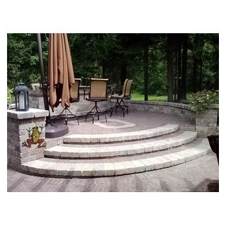 OSU Themed Patio - Modern - Patio - Columbus - by intimate spaces ...
