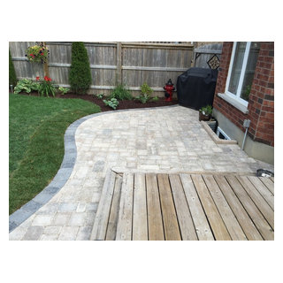 Our Work - Rustic - Patio - Toronto - by Bellis Stone Landscape Design ...