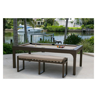 Outdoor All Weather Billiard Pool Table - Bord de Mer - Terrasse et ...
