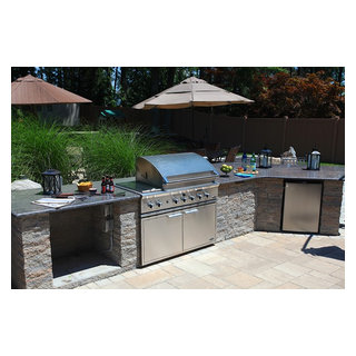 Outdoor Cooking Stations - Traditional - Patio - New York - by ...