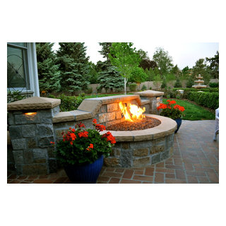 Outdoor Fire Features - Traditional - Patio - Denver - by Browne and ...