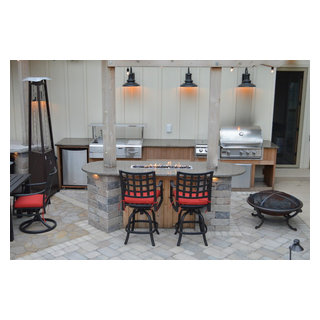 Outdoor Kitchen - Modern - Patio - Milwaukee - by Wisconsin Granite ...
