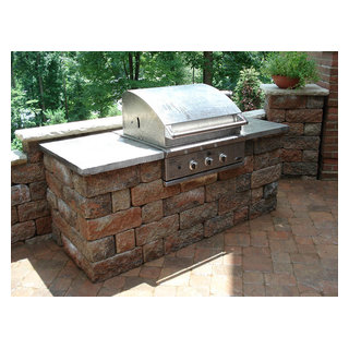 Outdoor Kitchens and BBQ Surrounds - Traditional - Patio - Minneapolis ...