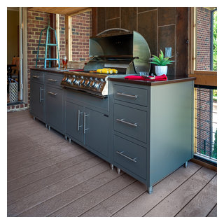 Outdoor Kitchens by Challenger Designs, LLC - Rustic - Patio ...