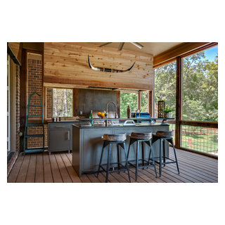 Outdoor Kitchens by Challenger Designs, LLC - Rustic - Patio ...