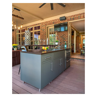 Outdoor Kitchens by Challenger Designs, LLC - Rustic - Patio ...