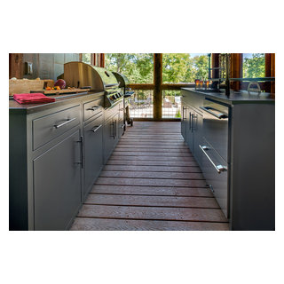 Outdoor Kitchens by Challenger Designs, LLC - Rustic - Patio ...