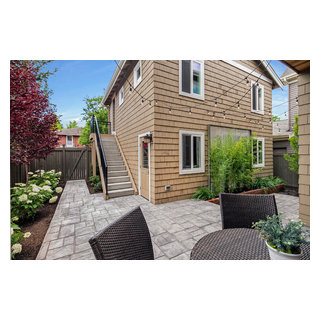 Outdoor Living Area and DADU - Traditional - Patio - Seattle - by ...