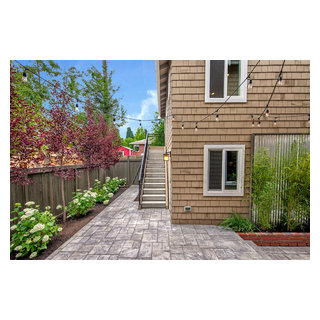 Outdoor Living Area and DADU - Traditional - Patio - Seattle - by ...