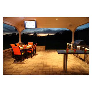 Outdoor Living Pavilion - Contemporary - Patio - Philadelphia - by ELA ...