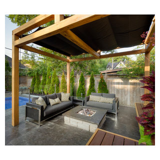 Outdoor Living Space - Traditional - Patio - Toronto - by Pool Craft ...