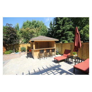 Outdoor Living Space - Traditional - Patio - Toronto - by Pool Craft ...