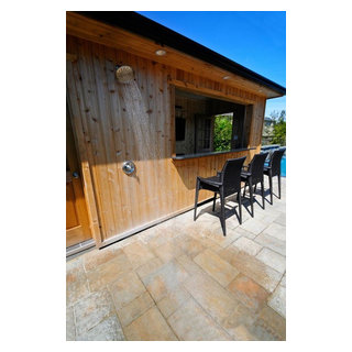 Outdoor Living Space - Traditional - Patio - Toronto - by Pool Craft ...