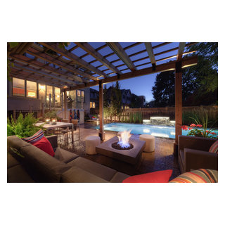 Outdoor Living Space - Traditional - Patio - Toronto - by Pool Craft ...