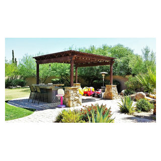 Outdoor Living Spaces - Traditional - Patio - Phoenix - by AEH Builders ...