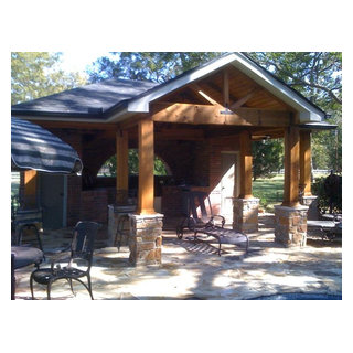 Outdoor Living - Contemporary - Patio - Houston - by TCP Custom Outdoor ...