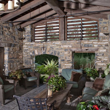 Rustic Pavilion - Photos & Ideas | Houzz