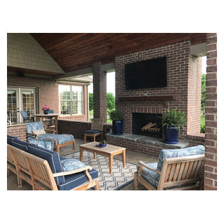 Outdoor Room Addition Project - Rustic - Patio - Other - by Nature's ...