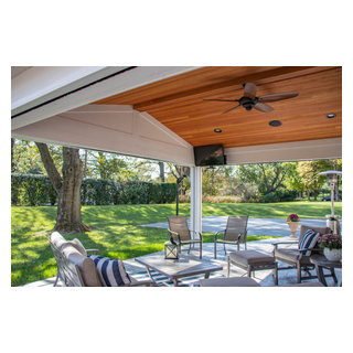 Outdoor Room Addition with Retractable Screens - Terrasse et Patio - St ...