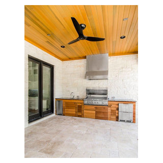 Outdoor Spaces - Contemporary - Patio - Dallas - by Colby Craig Custom ...
