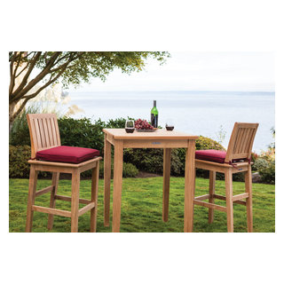 Outdoor Teak Bar Table - Midcentury - Patio - Seattle - by Thos. Baker ...