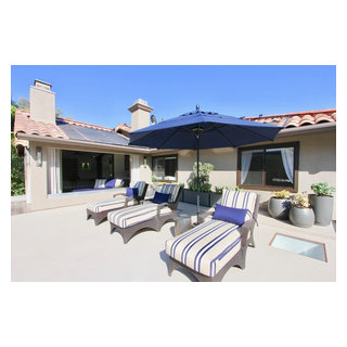 Outdoor Terrace | Del Mar Inland Residence - Transitional - Patio - San ...