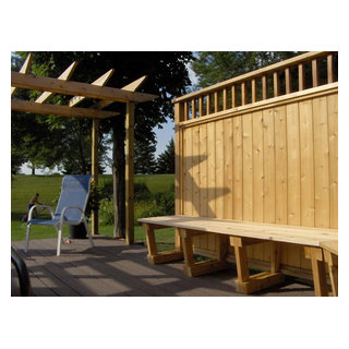 Patio and Pergola - Craftsman - Patio - Minneapolis - by Dean Builders ...