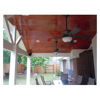 Patio Cover Ceiling Options - Traditional - Patio - Houston - by ...