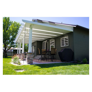Patio Covers With Skylights - Modern - Patio - Boise - by ShadeWorks, Inc. | Houzz