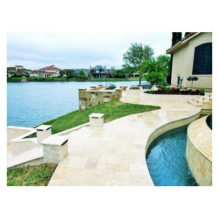 Paver Project in Riverstone - Contemporary - Patio - Houston - by ...