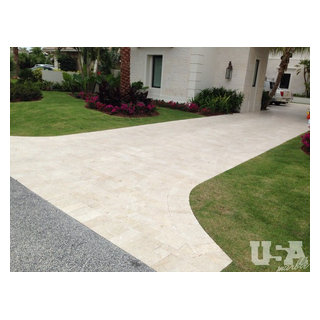 Pearl 6x12 Pavers - Modern - Patio - Miami - by USA Marble LLC | Houzz IE