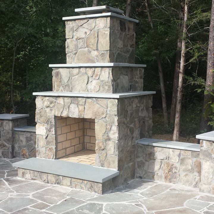 Irregular Flagstone Patio - Photos & Ideas | Houzz